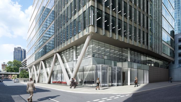 Nhà văn phòng Moorgate Exchange, London
